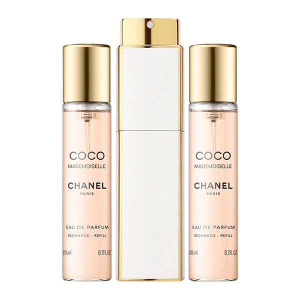 Coco Mademoiselle woda perfumowana spray z wymiennym wkładem 3x20ml ...