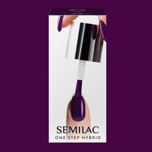 SEMILAC One Step Hybrid Plum Wine 5ml S780 | Paznokcie \ Lakiery ...